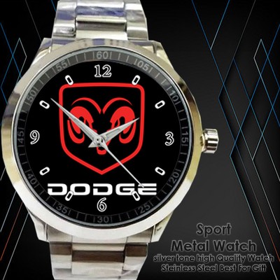 New Rare Dodge Metal Watches Unisex Sport Metal Watch | eBay