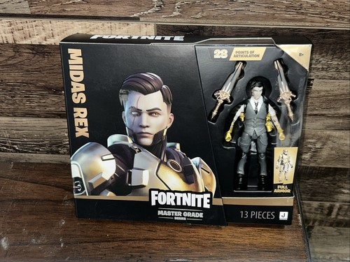 Fortnite MIDAS REX 4" Action Figure Master Grade Series 1 . | eBay