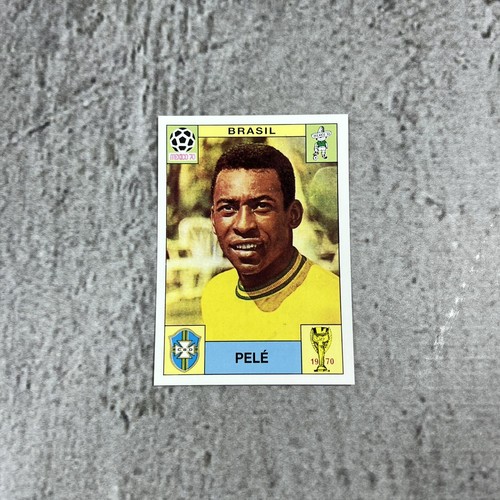 1970 Panini PELE sticker FIFA world cup MEXICO wcs LIMITED EDITION MINT ...