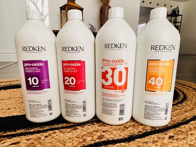 Redken Pro-Oxide Cream Developers (10, 20, 30), 1000ml/ Choose Your ...
