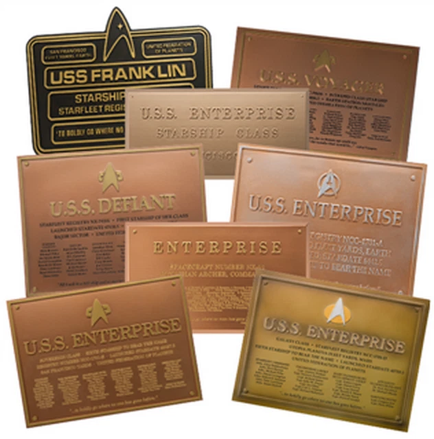 Star Trek Dedication Plaques