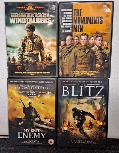 Lot Of 4 DVD's: Military War Movie Dvds WWII WW2 | eBay