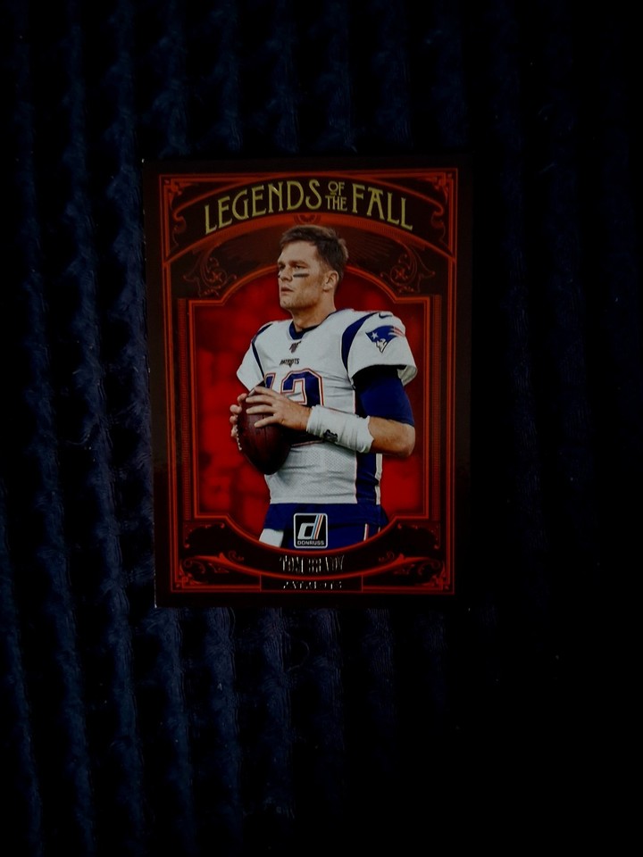 2020 Panini Donruss - Legends of the Fall Tom Brady #LF-TB Red | eBay