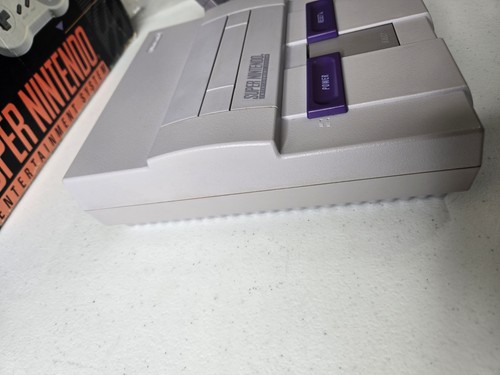 Super Nintendo SNES Console Super Set Complete In Box+inserts Super ...