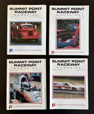 Vintage Summit Point Raceway Magazines/Race Programs 1984 SCCA Racing ...