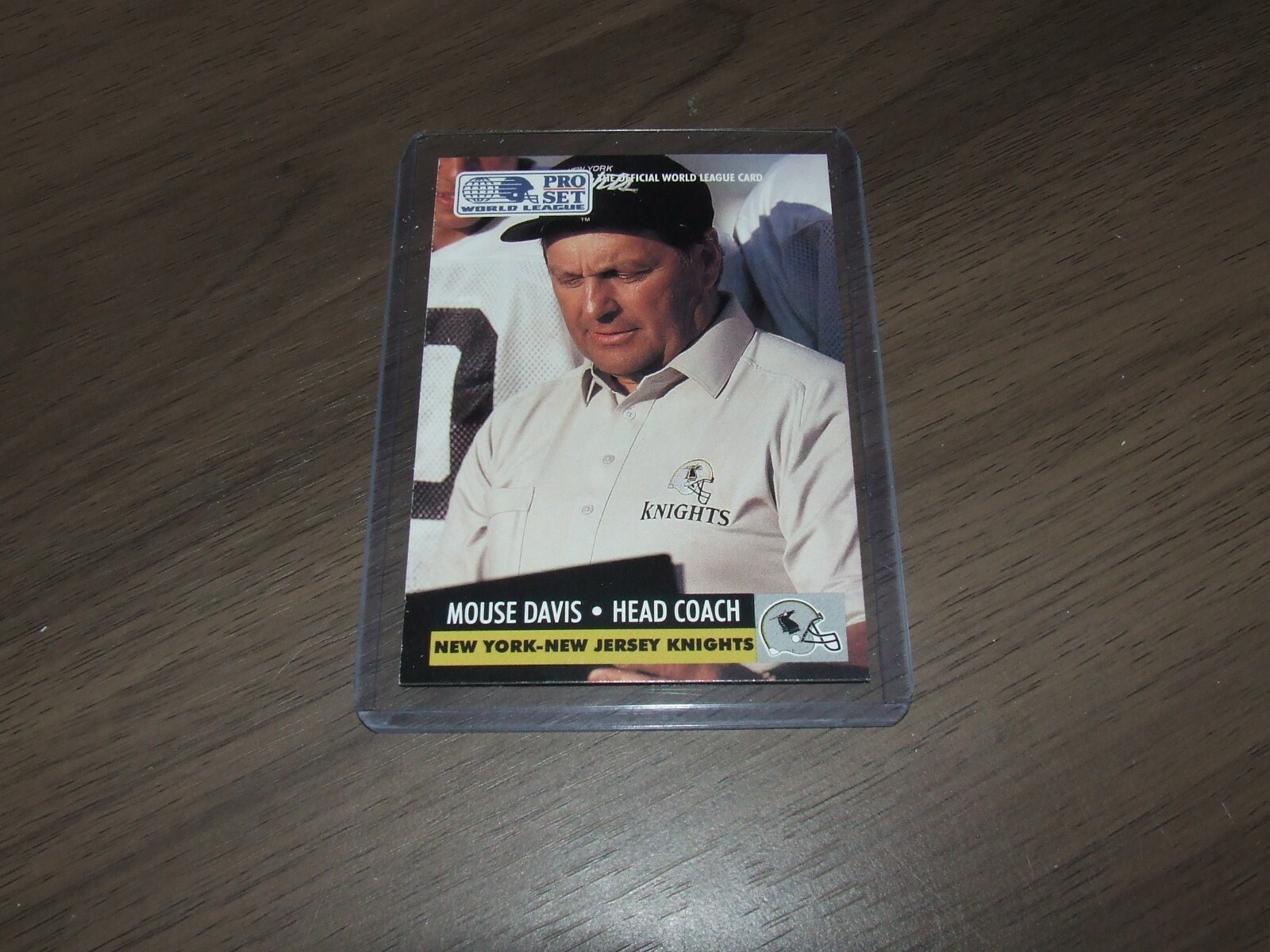 1991 PRO SET WORLD LEAGUE INSER # 18 mouse davis | eBay