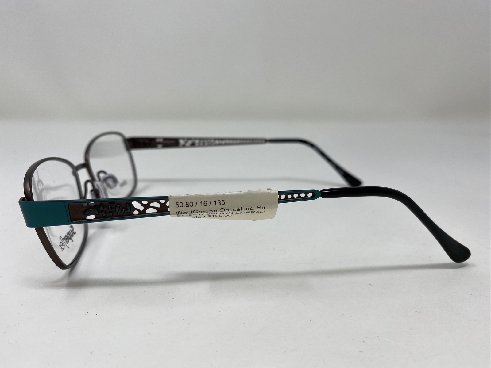 Superflex Eyeglasses Frame SF-545 M102 51-16-135 Brown/Blue Full Rim ...