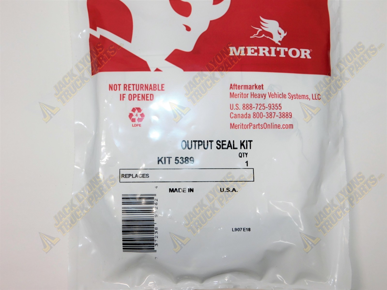 KIT5389 New Meritor Transmission Output Seal Kit - OEM | eBay