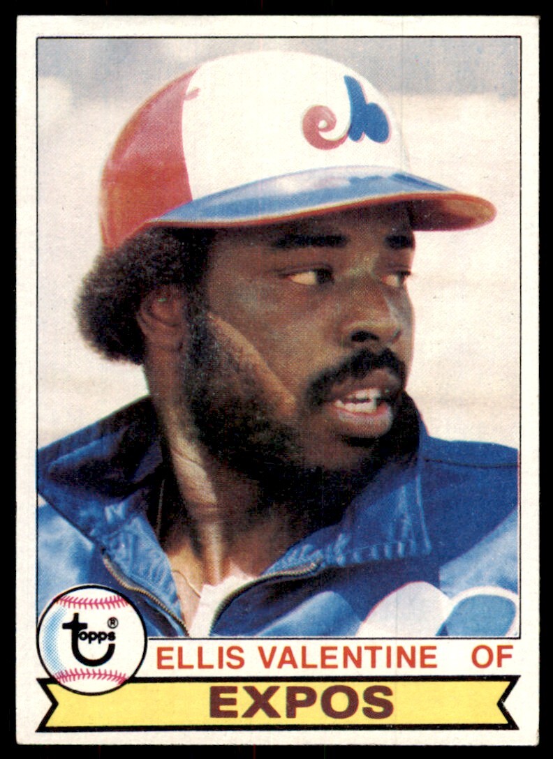 1979 Topps Baseball Card Ellis Valentine A Montreal Expos #535 | eBay