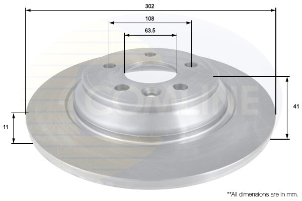 Brake Disc Rear CPO Fits Volvo V60 V70 S60 XC70 S80 #2 31471746 ...