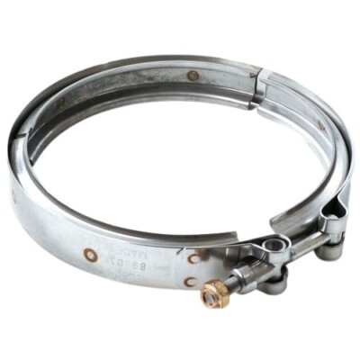 Stainless Steel 5" (5.88" Max OD) Cummins V-Band Clamp 89503K 186917 ...