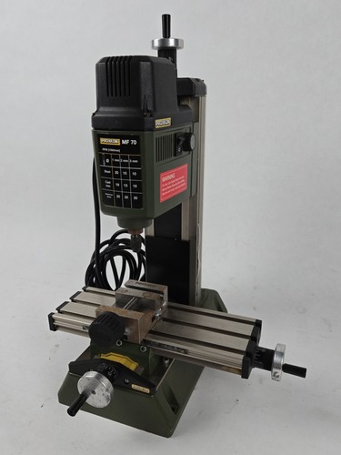 PROXXON Mini Milling Machine MF70 Bench Drill w/ Precision Steel Vice ...