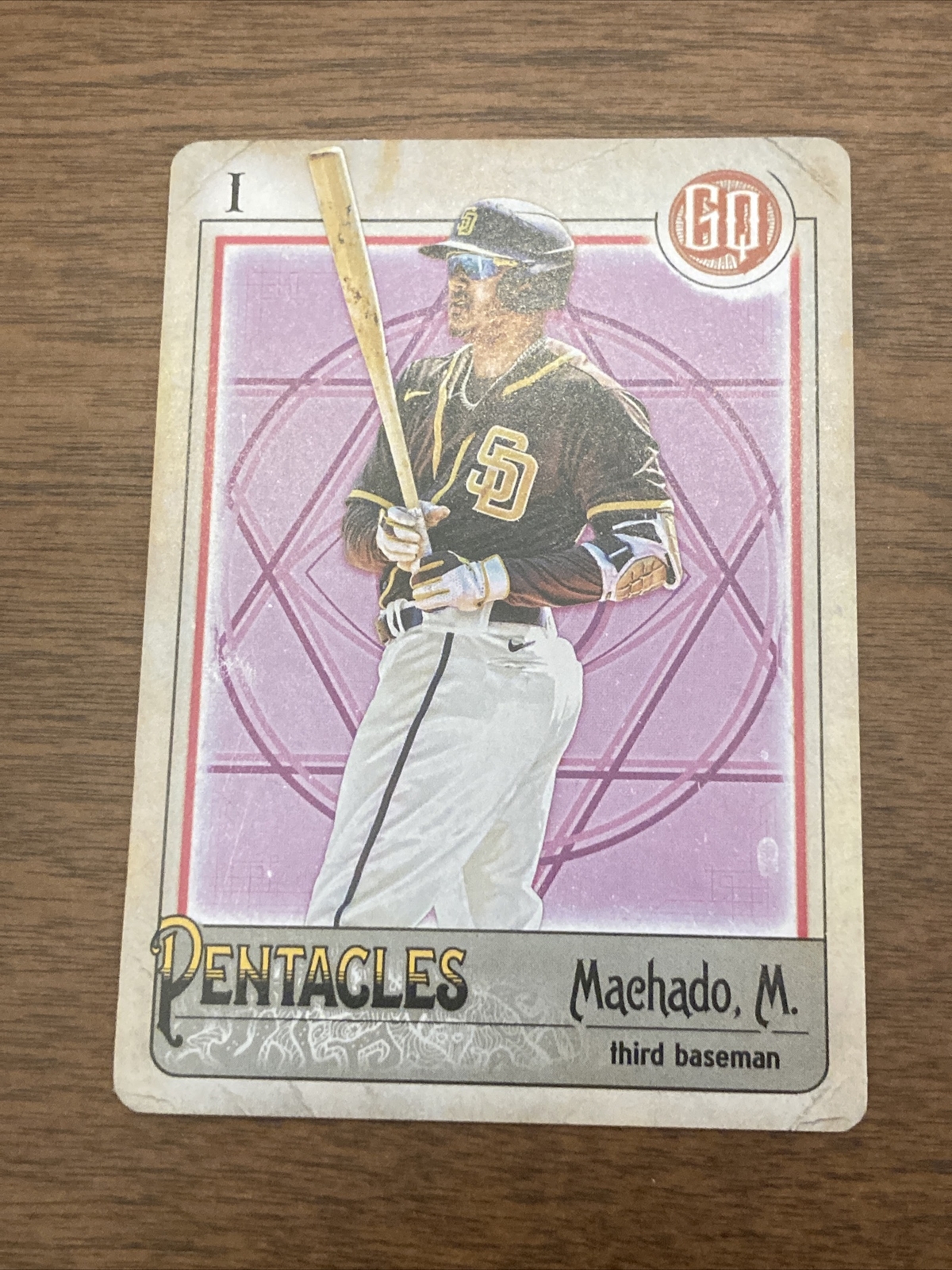 2021 Topps Gypsy Queen Manny Machado Pentacles Tarot of Diamonds #TOD ...