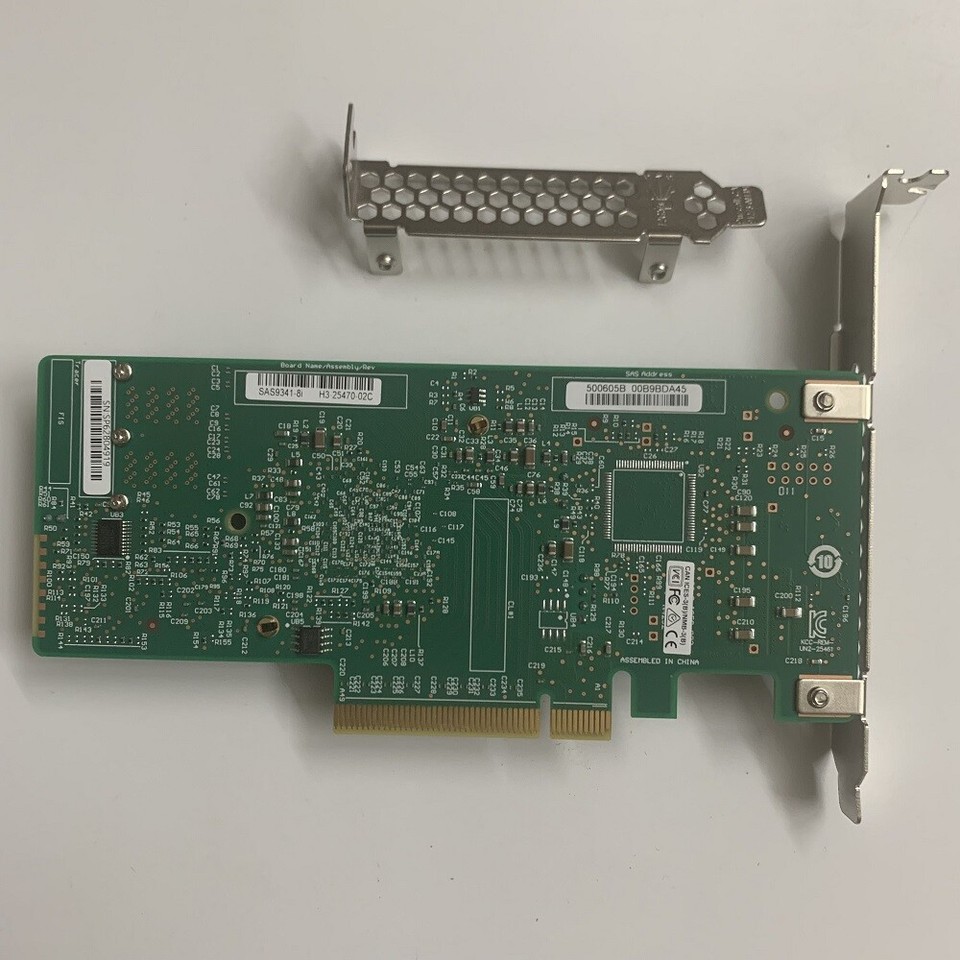 NEW LSI SAS 9341-8I 12GB 8 PORT RAID CONTROLLER+2PCS 8643 to 4 SATA ...