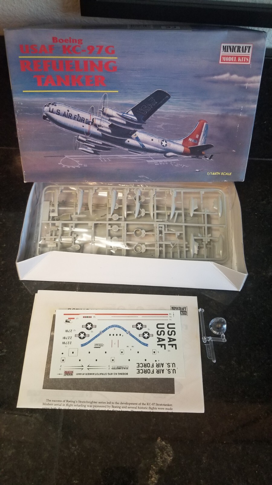 MINICRAFT BOEING KC-97G REFUELING TANKER 1/144 SCALE PLANE MODEL KIT | eBay