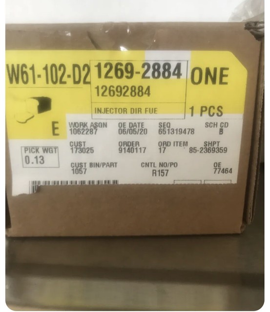 Fuel Injector-Direct Assembly ACDelco 12692884 for sale online | eBay