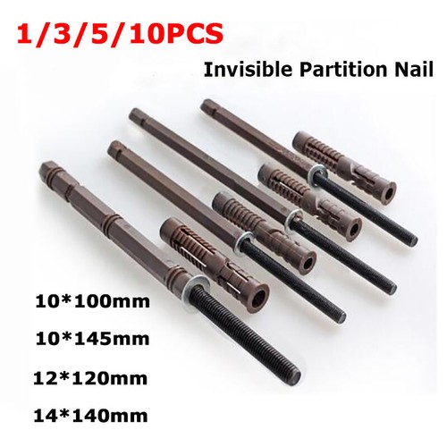 Dia 10/12/14mm Concealed Layer Board Pin Wall Bookshelf Invisible ...