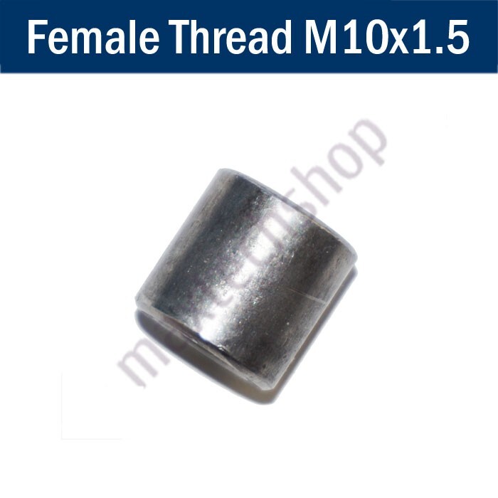 Steel Metric Female Thread M10 M10x1.5 Weld On Weld In Welding Fitting ...