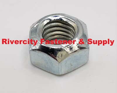 7/16-14 All Metal Lock Nuts 7/16x14 Nut 7/16" x 14 Top Lock / Stover ...