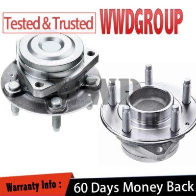 Pair Rear Wheel Hub Bearings For Buick Envision LaCrosse Regal ...
