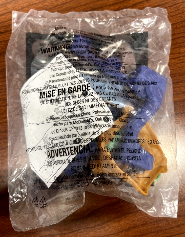 Unopened - The Croods Mousephant : McDonalds Toy 2013 Dreamworks | eBay