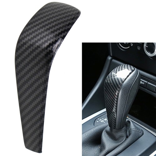 Carbon Fiber Shift Knob Cover Shell For BMW E87 1 Series E90 E92 3 ...