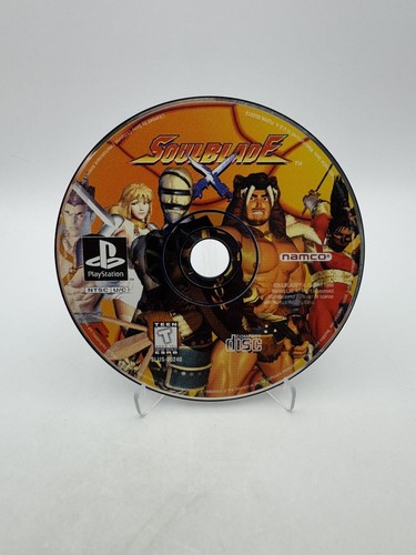 Soul Blade (Sony PS1, 1996) Black Label Disc Only Tested Working | eBay