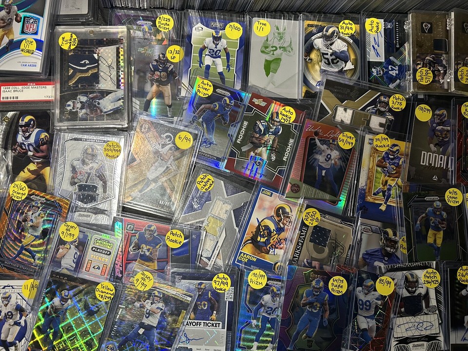 1/1🌆🐏HUGE SUPER BOWL 56 🏆 INSANE LA RAMS CARD LOT! PUKA NACUA STAFFORD KUPP + | eBay