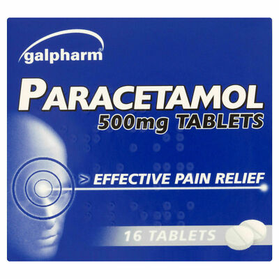 16xParactml Tablets Headache ,Pain-killers,Back Pain,All Pain Reliver(2 ...