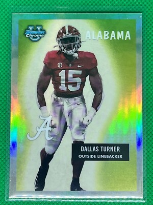 2023 Bowman Chrome University 1955 Retro #55BF-30 Dallas Turner ...