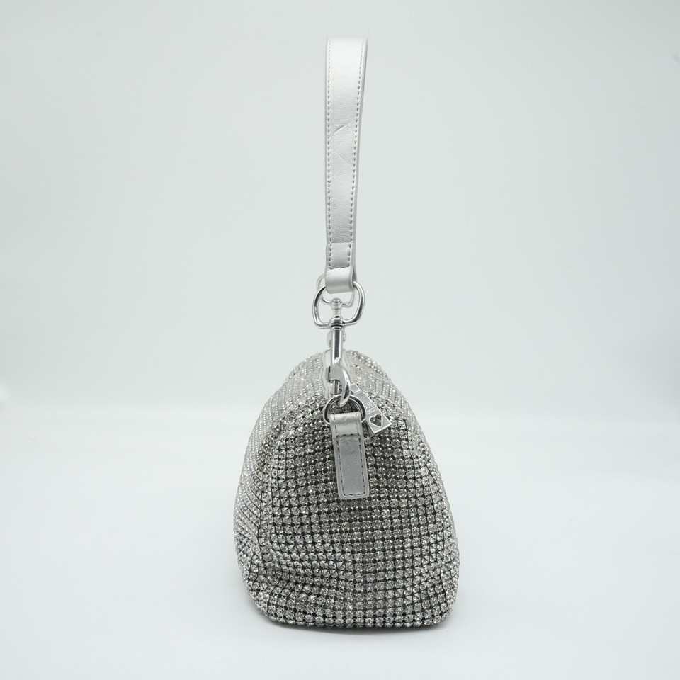 Authentic Love Moschino Bling Bling Mini Shoulder Bag Crystal Mesh | eBay