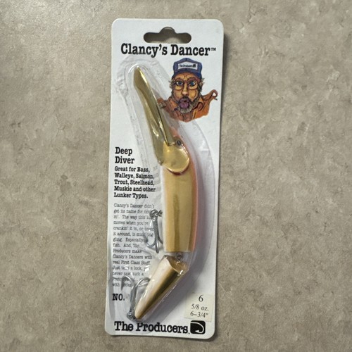 Vintage Producers Clancy’s Dancer No 6 5/8 Oz Deep Diver Fishing Lure ...