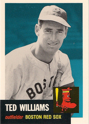 TED WILLIAMS ; 1991 TOPPS ARCHIVES 1953 CARD No. 319 | eBay
