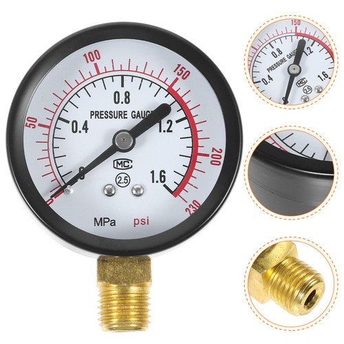 Pressure Gauge Popcorn Machine Measure Tool Air Compressor Gauges | eBay