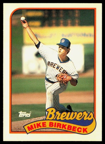 Mike Birkbeck 1989 Topps Tiffany #491 | eBay