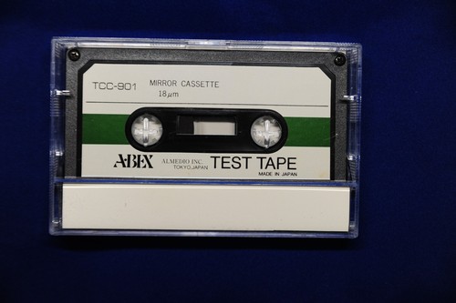ABEX Mirror Cassette Test Tape TCC-901 cassette path checker, New | eBay