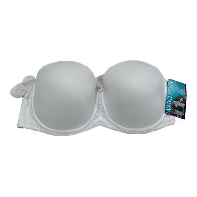 Vanity Fair Beauty Back Bra 44C Style 74380 Strapless Convertible Bras ...