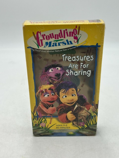 Groundling Marsh - Treasures Are for Sharing (VHS, 1998) for sale online | eBay