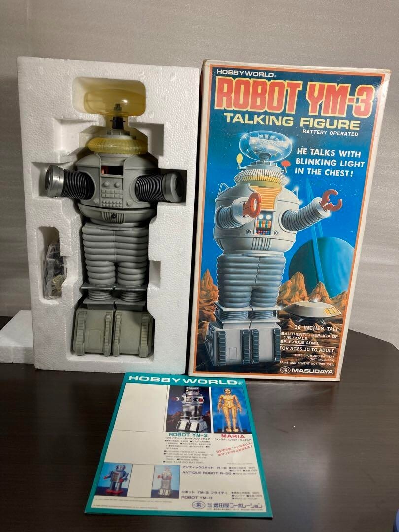 Robot Ym-3 Talking Figure Masudaya | eBay