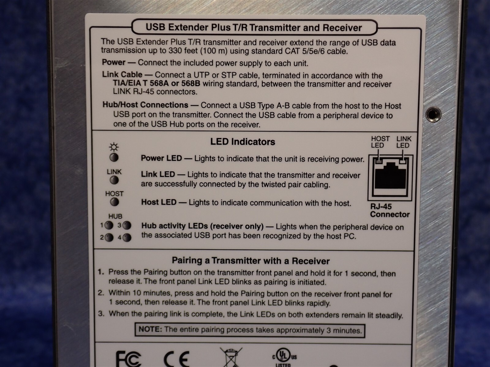 Extron USB Extender Plus T Transmitter 60-1471-12 (G62) | eBay