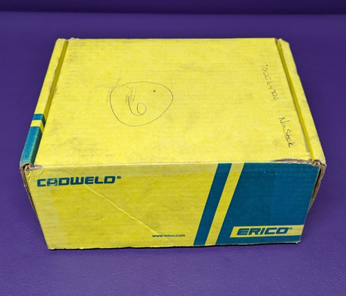 New Box of 6 Erico Cadweld One Shot #1-2 Solid Cable-5/8" Ground Rod ...