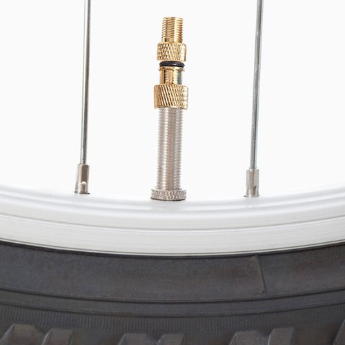 5pcs/set Bicycle Tire Inflate Schrader Presta Valve Needle Hose Adapter ...