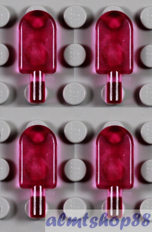 LEGO - Popsicles Pink Yellow - Dessert Ice Cream Food Fruit Picnic ...