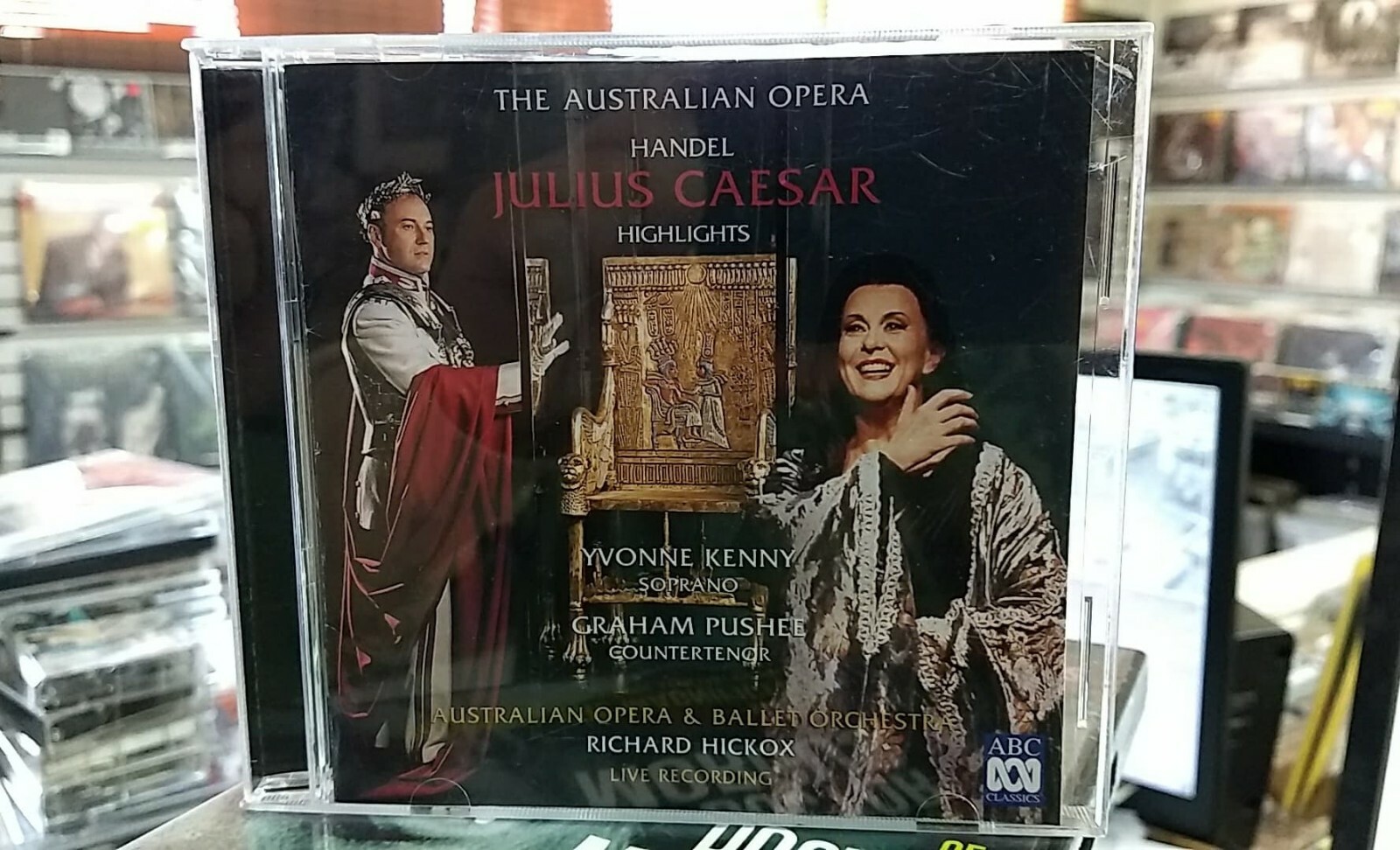 AUSTRALIAN OPERA - JULIUS CAESAR HIGHLIGHTS - HANDEL CD RARE FREE ...
