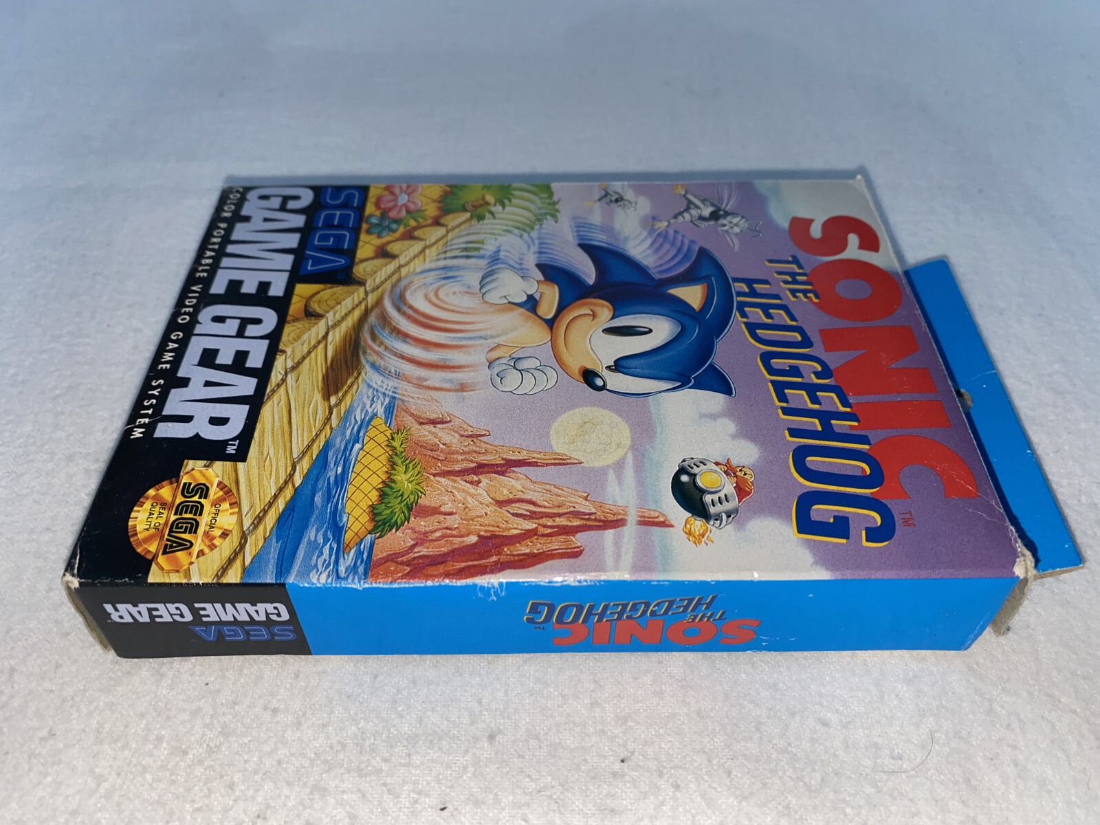 SONIC THE HEDGEHOG - Sega Game Gear Complete In Box CIB Good Shape ...