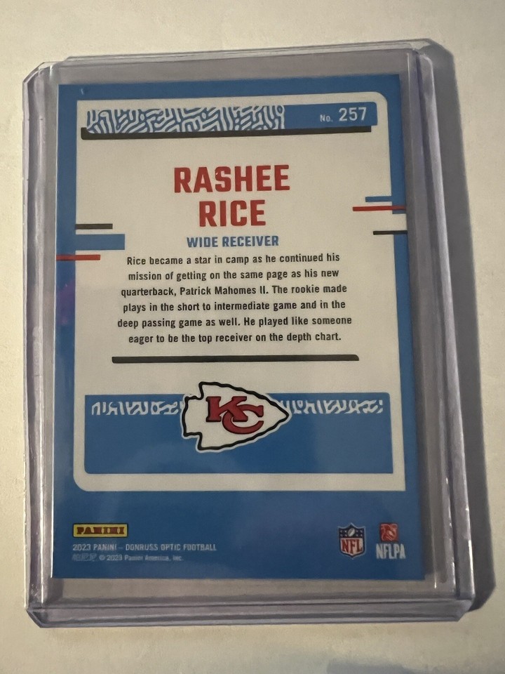 Rashee Rice Optic Rookie | eBay