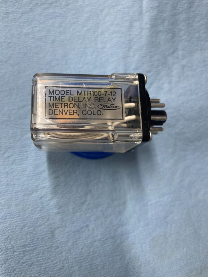 Metron FD2 fire pump control 1TR oil pressure timer 12V Neg Grd | eBay