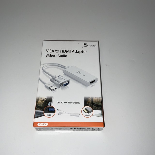 j5create VGA to HDMI Adapter Video Audio Jda204 for sale online | eBay