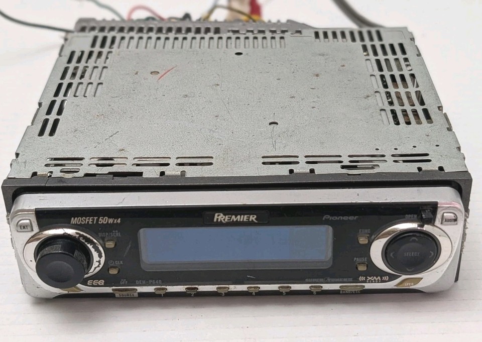 Pioneer Premier DEH-P640, CD Mosfet 50wx4 Old School | eBay