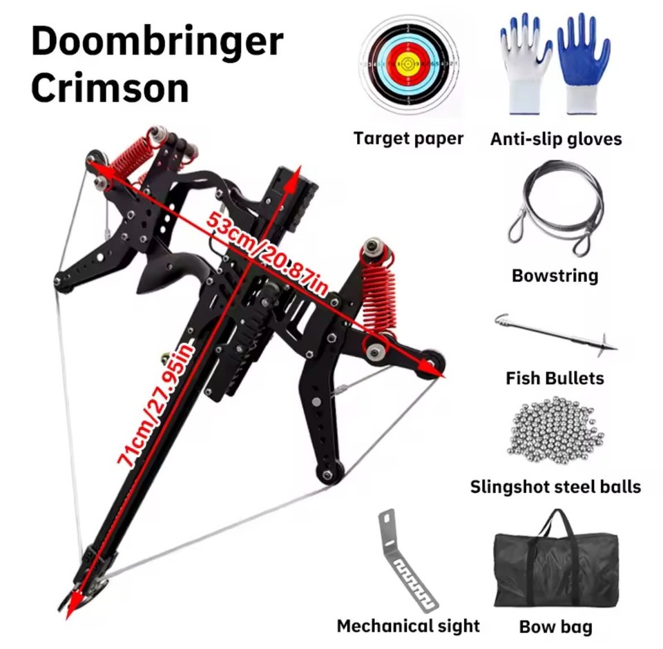 New "Apocalypse Terminator" 50-round multi-shot slingshot | eBay